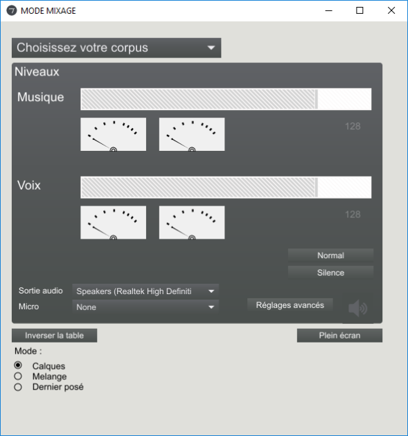 Application MashUp en mode "MIXAGE"